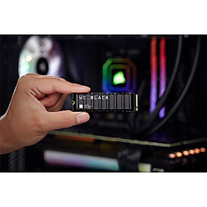 WD_Black SN850X 2TB NVMe PCIe 4.0 x4 M.2 Internal Gaming SSD with Heatsink