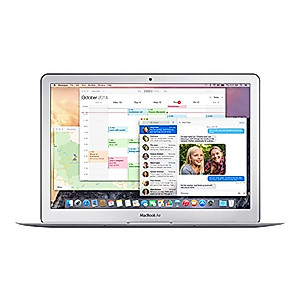 Early 2015 Apple MacBook Air with 1.6GHz Core i5 (13 Inch, 8GB RAM, 256GB SSD Storage) Silver (Renewed)