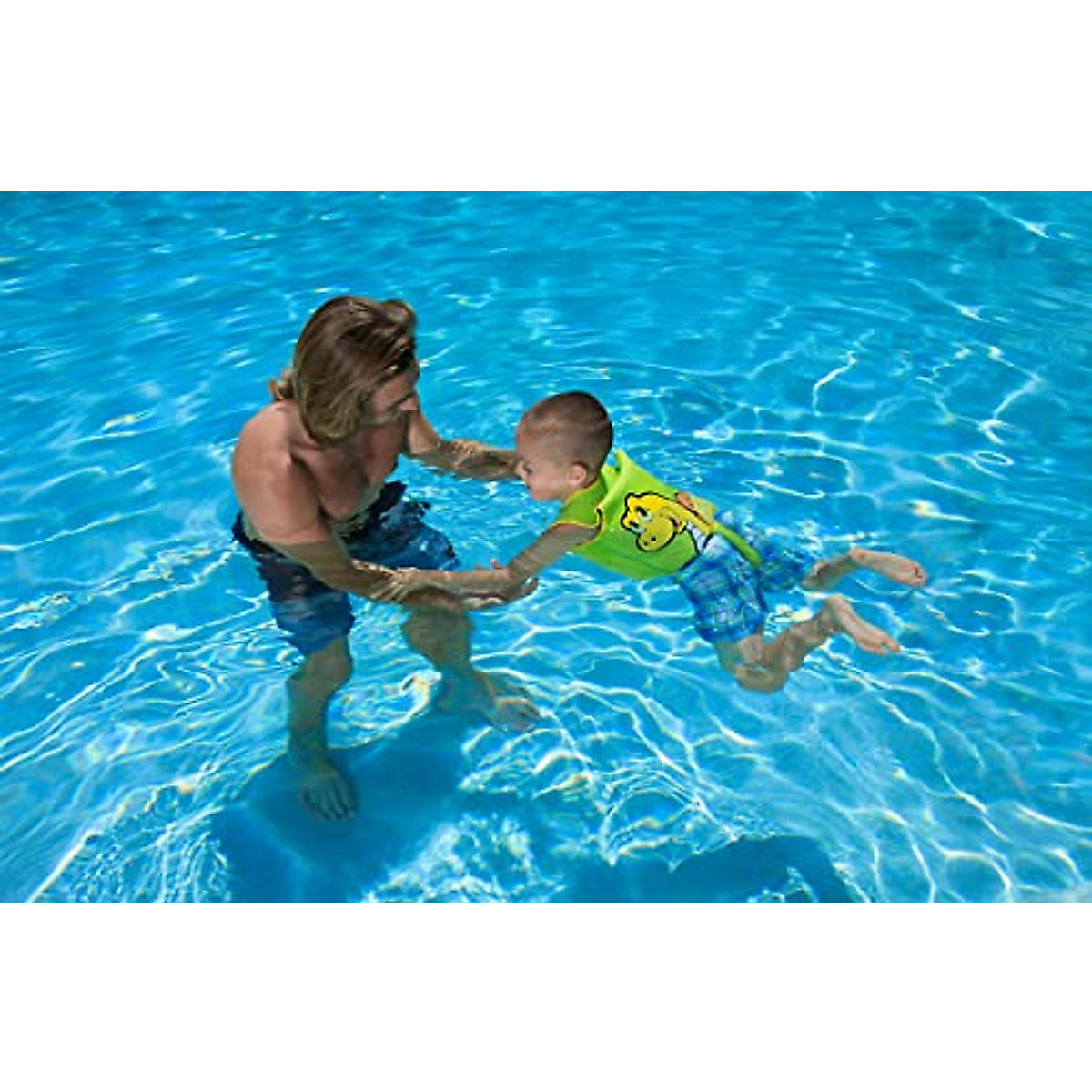 Poolmaster 50566 Learn-to-Swim Dino Kid's Swim Vest, 1-3 Years Old