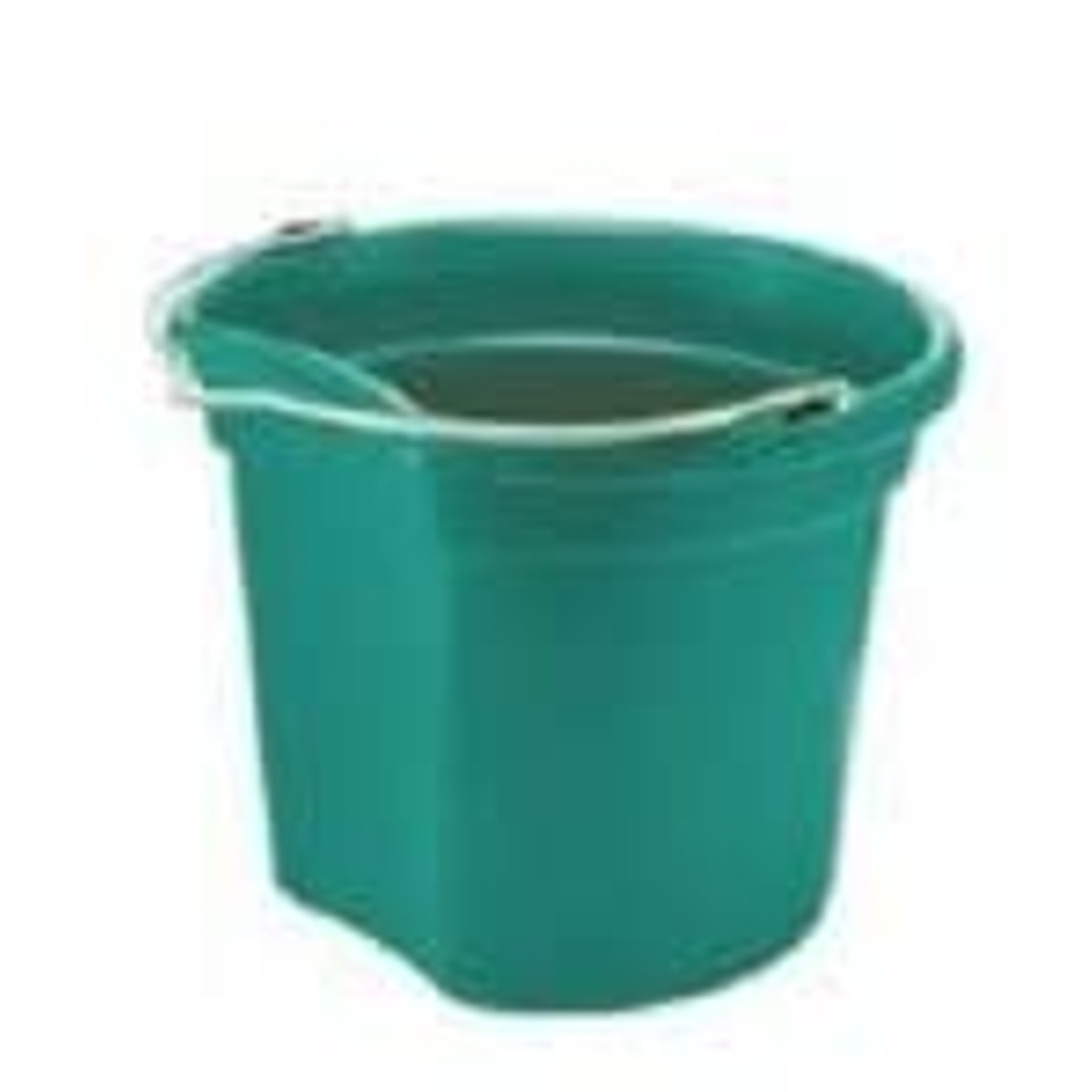 18 Qt Quart Flat Back Durable Feed Water Heavy Duty Bucket Teal
