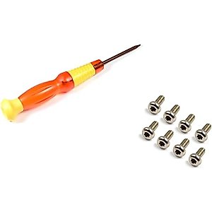 Zotech Replacement 8 Headset Screws + Screwdriver for Tool Kit for Monster Beats by Dr. Dre Studio3.0 / Studio 2.0 / Studio 1.0 Wireless Headphone Headband