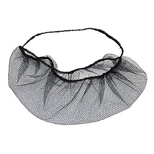 A+ DESIGN Disposable Nylon Honeycomb Royal Beard Protector nets, Latex Free (Black 100 pieces)