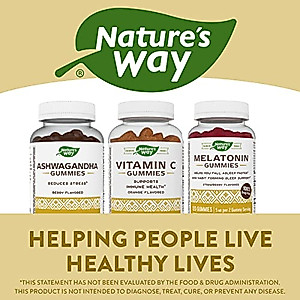 Nature’s Way Vitamin C Gummies, For Immune Health, 250 mg per Serving, Orange Flavored, 120 Gummies