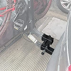 WeiSen Dual Receiver Extender Adjustable Towing Hitch Extension Compatible with 2 inch Square Receivers Hitch Tube, 15 inch Overall Length, Use 5/8" Hitch Pin or Lock (NOT Include)