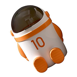 Astronaut Trash Can Garbage Can Kitchen Trash Bin Waste Basket Waste Bin Plastic Trash Can Small Trashcan Small Trash Can Wastepaper Storage Holder Trash Bucket Rubbish Can
