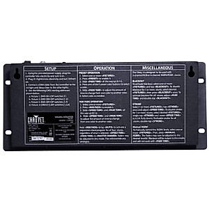 Chauvet Obey 4 DMX-512 LED Wash Light Controller w/3 or 4 Channel Mode+DMX Cable