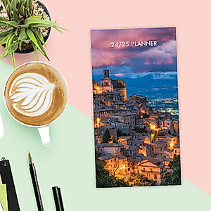 Willow Creek Press Italy 2-Year January 2024 - December 2025 Monthly Pocket Planner (3.5" x 6.5")