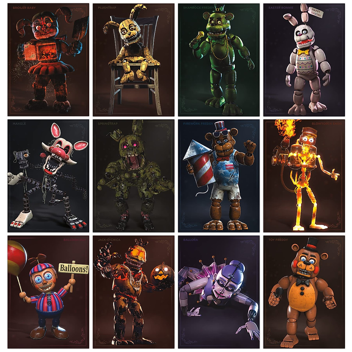 2023 Five Nights at Freddy's Mini Poster Calendar