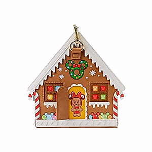Loungefly Stitch Shoppe Minnie Gingerbread House Bag Standard
