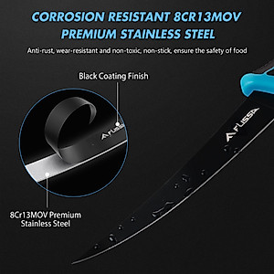 FLISSA 7" Fillet Knife, 4PC Fishing Tool Kit