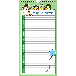 Mom's Birthday Calendar (revised edition)