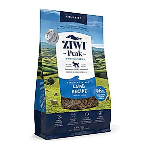 ZIWI Peak Air-Dried Dog Food – All Natural, High Protein, Grain Free and Limited Ingredient with Superfoods (Lamb, 8.8 lb)