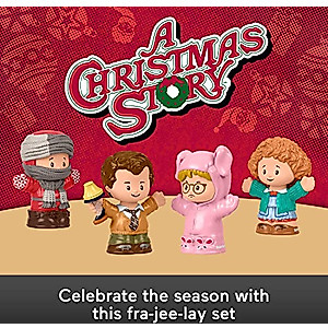 Little People Collector A Christmas Story Special Edition Figure Set In Display Gift Box for Adults & Fans, 4 Figurines [Amazon Exclusive]