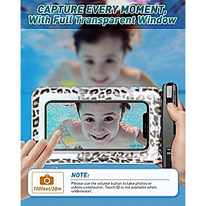 Universal Waterproof Phone Pouch, Floating Waterproof Phone Case for iPhone 14 13 12 11 Pro Max XS Plus Samsung Galaxy-7", IPX8 Cell Phone Dry Bag -4 Pack