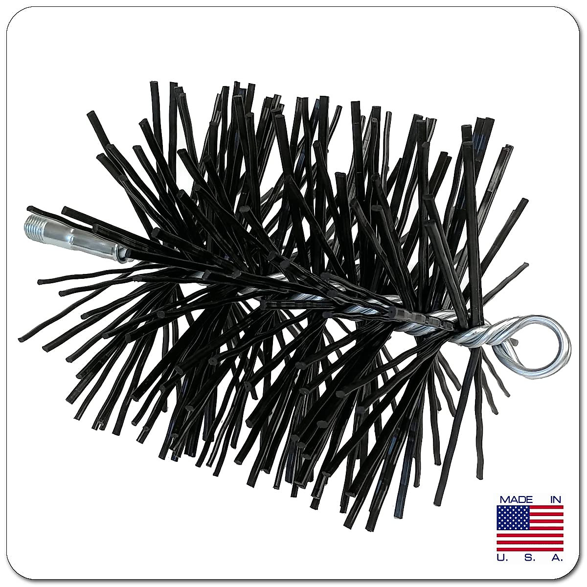 Midwest Hearth Poly Chimney Cleaning Brush (6-Inch Round)