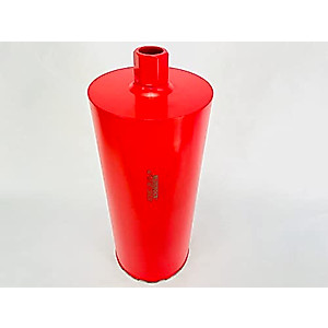 7" Inch Diamond Wet Core Drill Bit 1-1/4” Threaded by BLUEROCK Tools for Concrete Rebar Asphalt Brick Rock Masonry Hole Barrel Coring