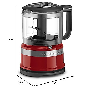 KitchenAid KFC3516ER 3.5 Cup Food Chopper, Empire Red
