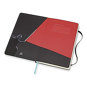 Moleskine Limited Edition Star Wars Notebook, Hard Cover, Large (5" x 8.25") Ruled/Lined, 240 Pages