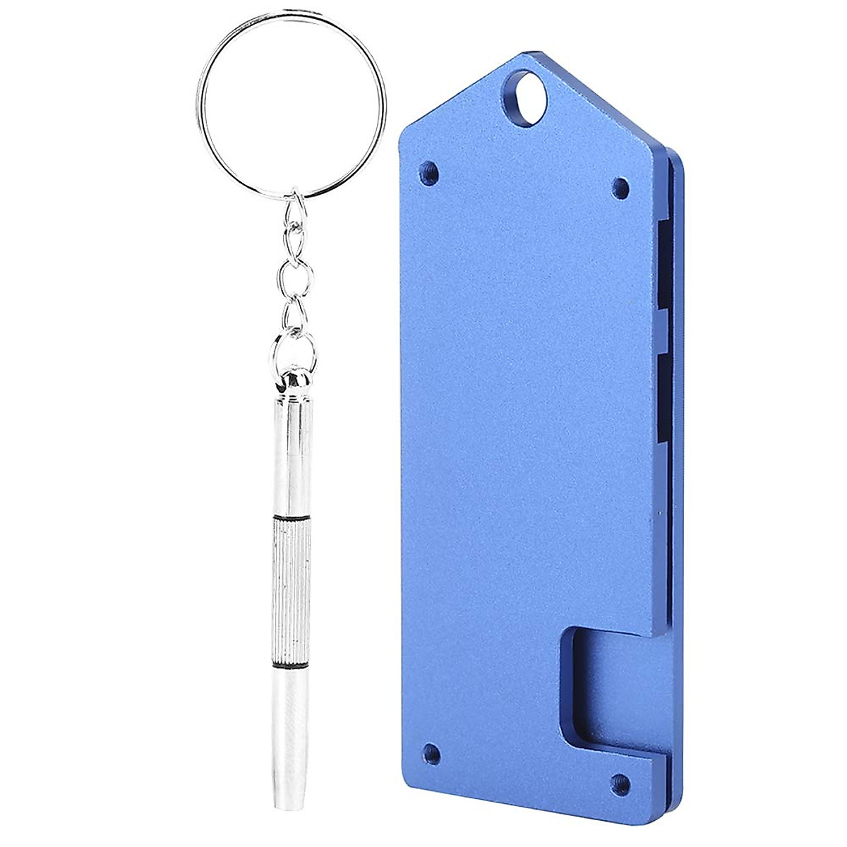 Zero/W Protective Case Ultra-Thin Dust-Proof Aluminum Alloy Box with Non-Slip Function(Blue)