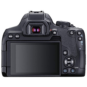 Canon EOS Rebel T8i DSLR Camera w/EF-S 18-55mm F/4-5.6 is STM Zoom Lens + 128GB Memory + Case + Tripod + Filters (36pc Bundle)