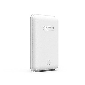 PureGear 10W Qi-Certified Fast Portable Fast Magnetic Wireless Charger for iPhone 14/14Plus/14Promax/13/13Pro/13ProMax / 12/12 Pro Work with MagSafe Case, AirPods/iPhone 11, Galaxy S22 S21 &More