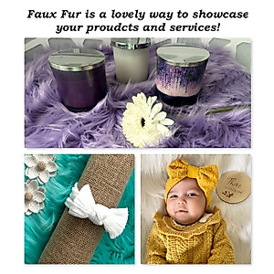 Bianna Bubblegum Pink Luxury Faux Fur Fabric, by The Yard, American Seller, Shag Shaggy Material for Crafting, Sewing, Costumes, Fursuits, Home Decor (12x12 inches)