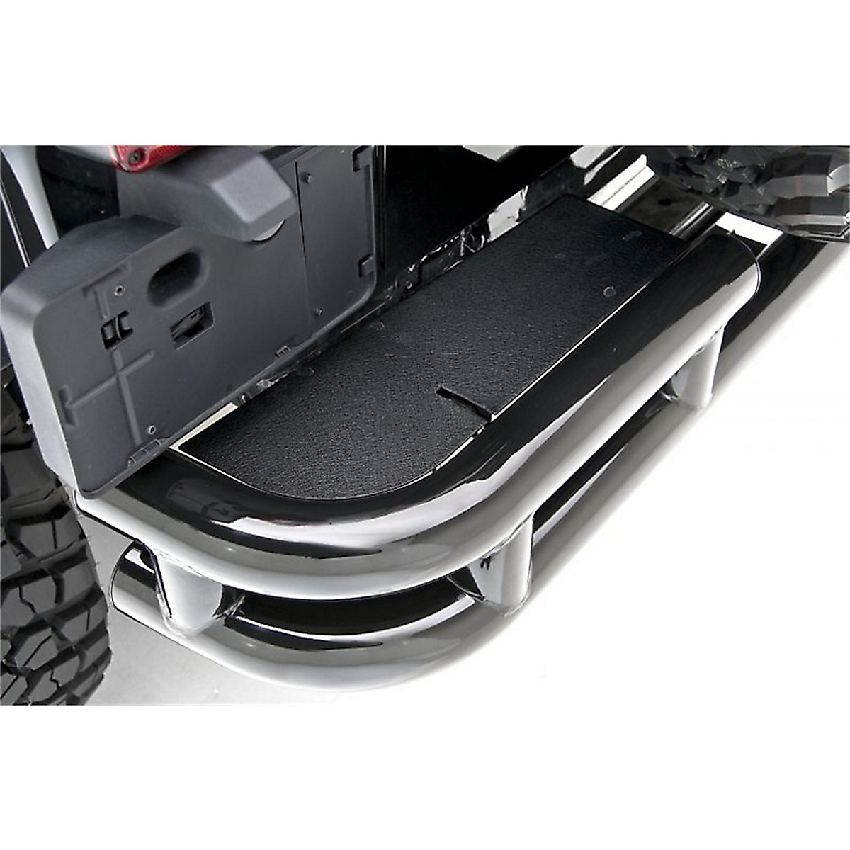 Smittybilt Rear Frame Cover (Black) - JB48CRT