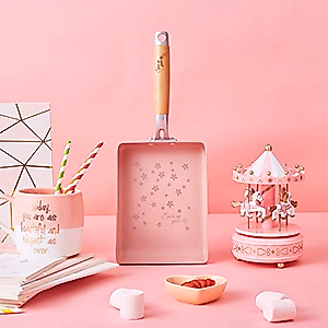 ROCKURWOK Japanese Omelette Pan Nonstick Tamagoyaki Egg Pan, Rectangle Tamago Pan Small Frying Pan, 7” x 5”, Pink