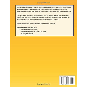 Pancreatitis Cookbook: The Essential Guide for Pancreatitis | With 222 Easy and Tasty Recipes and a 30-Day Meal Plan