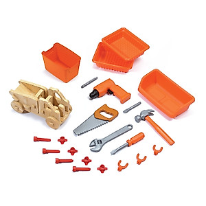 Step2 Handyman Kids Workbench, Indoor/Outdoor Tool Bench for Children, Interactive Play with Sounds, Made of Durable Plastic, Includes 35 Piece Toy Accessories, For Toddlers 3+ Years Old