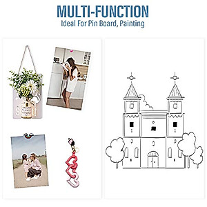 Golden State Art, Pack of 10, 1/8" Thick, 11x14 White Foam Boards (11x14, White)