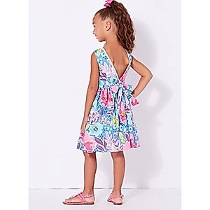 New Look Easy Toddlers' and Children's Dress Sewing Pattern Kit, Code N6726, Sizes 1/2-1-2-3-4-5-6-7-8, Multicolor