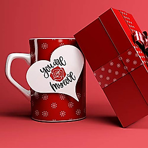 GIRAFVINYL Red Glitter Vinyl Roll,Glitter Permanent Vinyl 12" x 6ft Christmas Red Vinyl Roll for Craft Decor, Home Decor,Car Sticker,Signs,