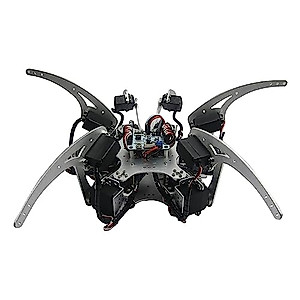 ANTBEE Spider Robot 18DOF Aluminium Hexapod Spider Six Legs Robot Kit 18pcs 996 Servo Ball Bearing Robot Toys