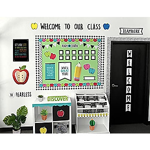CTP Doodle Apples 6" Cut-Outs (Core Decor) Classroom Decor (10420 Creative Teaching Press)