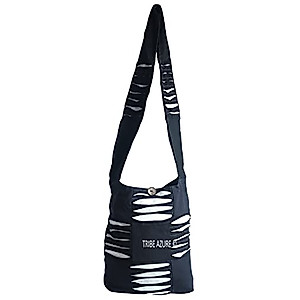 Hobo Bags For Women, Hippie Bag, Women's Shoulder handbags, Boho Purses For Women, Hippie Purses For Women, Hobo Crossbody Bags for Women Large Size, Boho Bags, Boho Crossbody Bags (Beautiful Black)