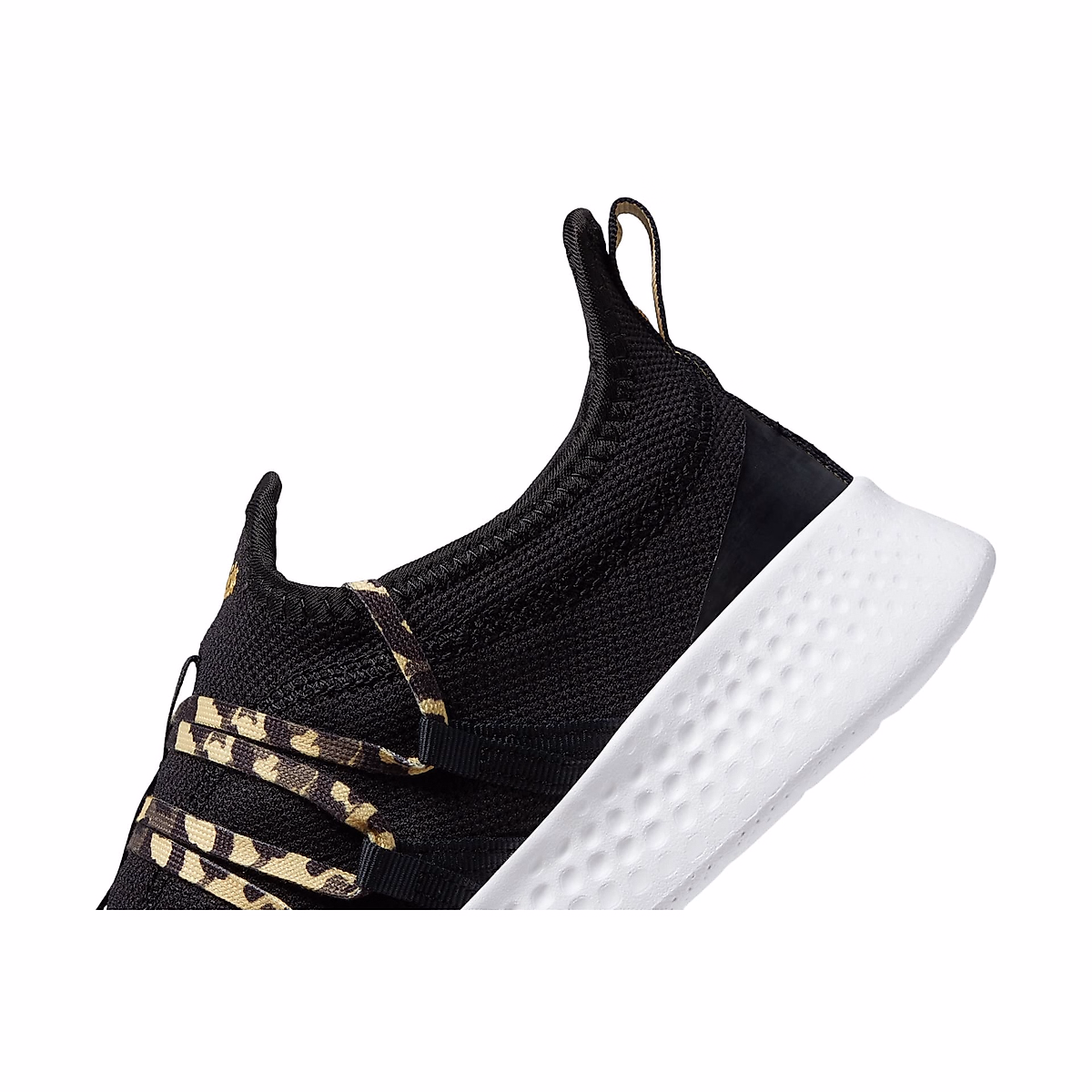 adidas Women's Puremotion Adapt 2.0 Running Shoe, Core Black/Core Black/Gold Metallic, 8.5