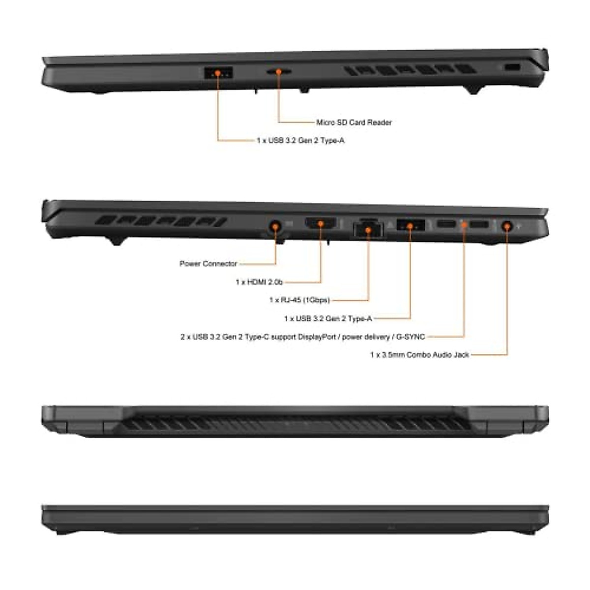 ASUS ROG Zephyrus G15 Slim Flagship Gaming Laptop, 15.6" 165Hz QHD (2560x1440) 100% DCI-P3 Pantone, AMD Ryzen 9 5900HS 8 Cores, GeForce RTX 3060, RGB Backlit KB, Wi-Fi 6 (24GB RAM | 1TB PCIe SSD)
