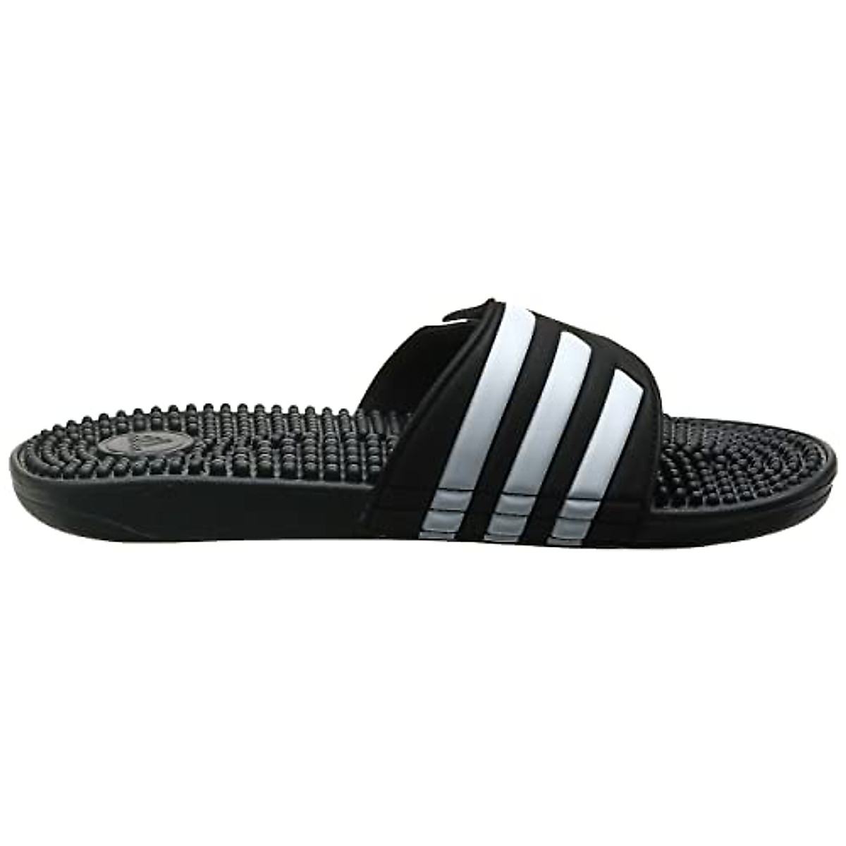 adidas Performance adissage Sandal, black/white/black, 11 M US