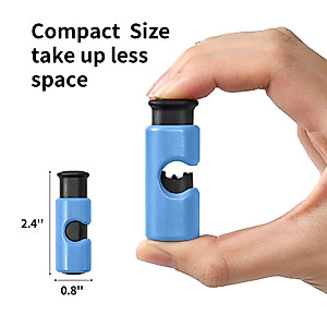 Valuckee 10 Pack Squeeze and Lock Bread Bag Clips, Bread Clips Resuable, Bag Clips for Food Storage, Sturdy Bread Cilp, Heavy Plastic, Handy Bag Cinch, Easy to Use with Bread Bag Closures, 10 Colors