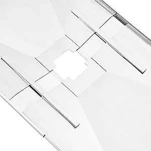 Charbrofire 70-01-186 DGF510SBP Drip Pan Grease Tray with Catch Pan Assembly Grill Replacement Parts for Dyna Glo, Backyard, BHG, Uniflame and More Brand Grill DGH474CRP Adjustable Drip Tray