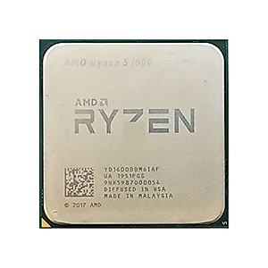Computer Components AMD Ryzen 5 1600 R5 1600 3.2 GHz Six-Core Twelve Thread 65W CPU Processor YD1600BBM6IAE Socket AM4 Mature Technology