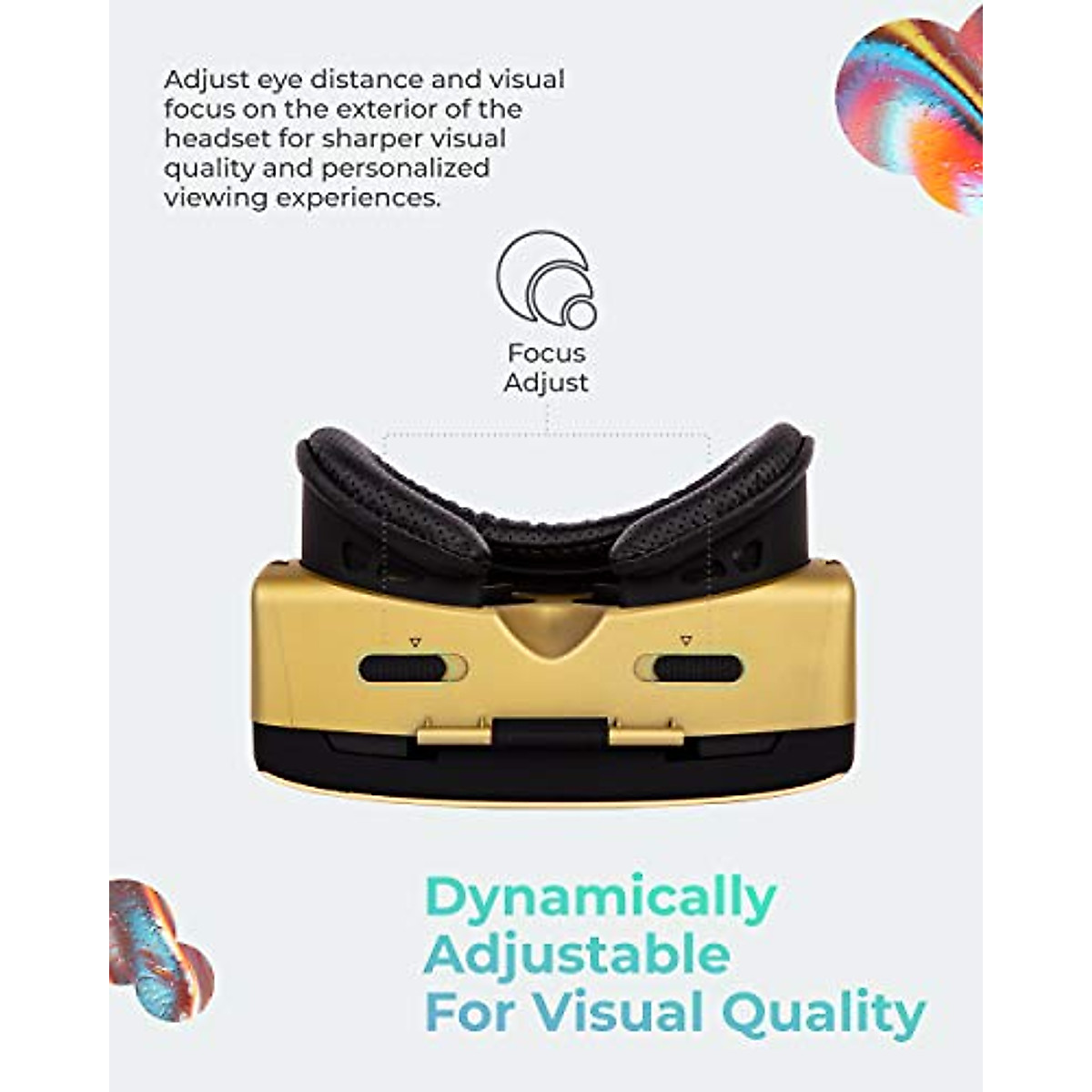 CEEK VR Headset Goggles | 3-Month CEEK VR Experiences Subscription | Gold