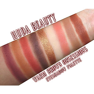 Huda Beauty Obsessions Eye Shadow Palettes, Warm Brown