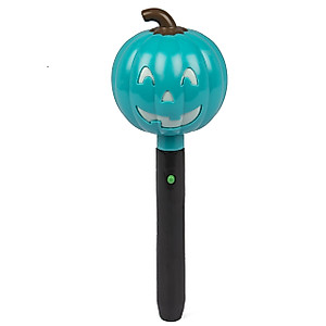Teal Pumpkin Halloween Flashlight Glow Torch - Light Up Jack O Lantern Trick or Treat Accessory - Official Teal Pumpkin Project Gear, Let People Know your House is Allergy Freindly! Non-Candy Treat