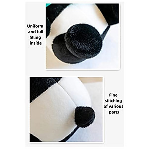 zgyad Large Children Panda Furry Shoulder Pack 17 inches zgyad020064017561