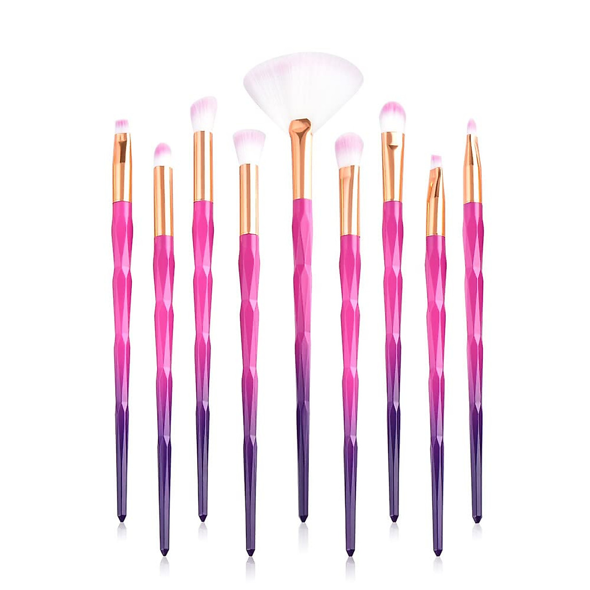 Real Technique Makeup Brushes 10pcs Pro Makeup Brushes Set Foundation Powder Eyeshadow Eyeliner Lip Brush Tool Make up Brushes