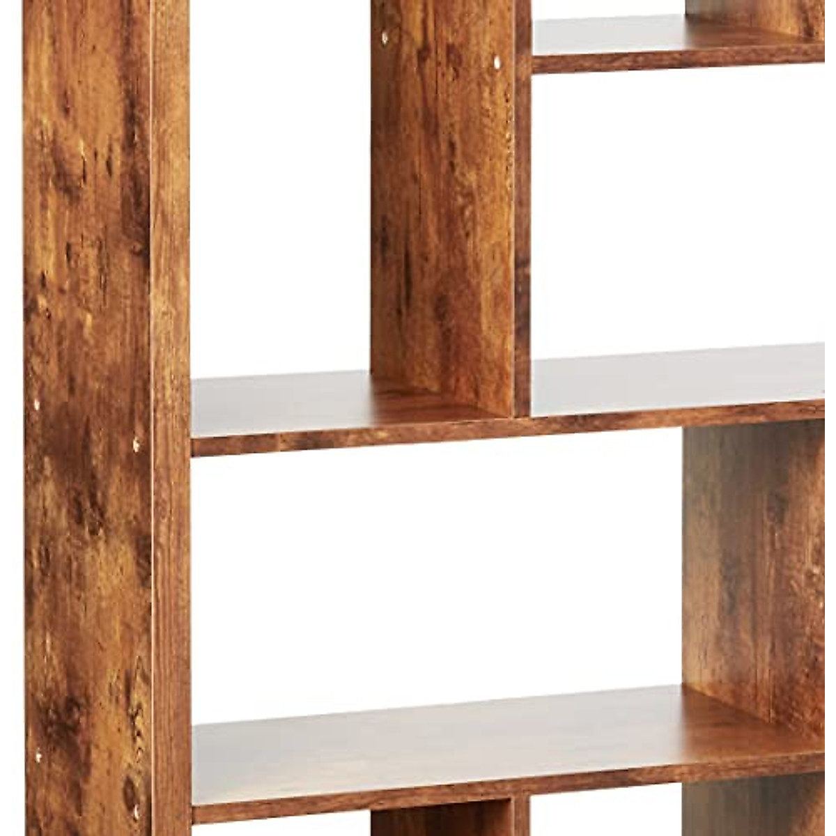 Coaster Home Furnishings Delwin 10-Shelf Bookcase Antique Nutmeg