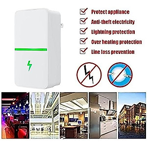 DAILAO Power Saver Stop-Watt Energy Saving Device, Pro Power Saver by, Watt Save Device-Stable Voltage Device of Household Office Factory Market (6PCS)