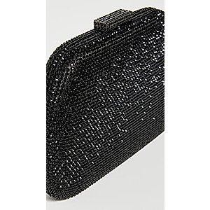 Serpui Marie Women's Angel Clutch, Black Jet, One Size